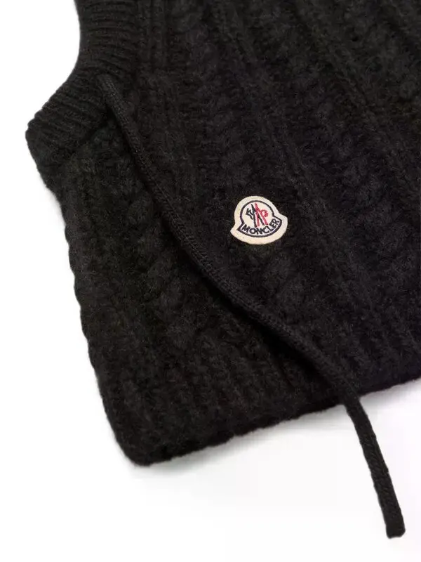 Moncler Cable-knit Balaclava