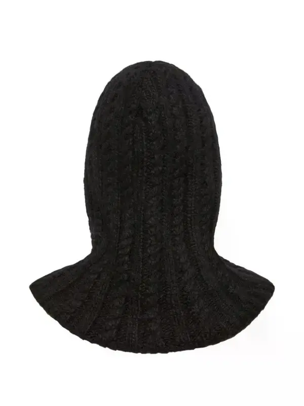 Moncler Cable Knit Balaclava