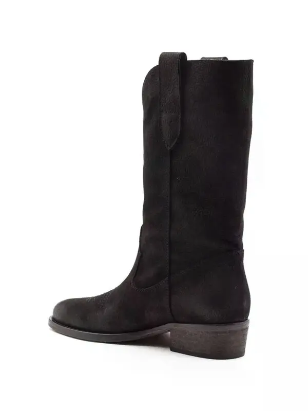 VIA ROMA 15 Applique-embroidery Boots