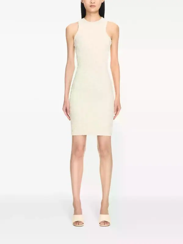 Off-White Off Terry Rowing Dress - Neutrals