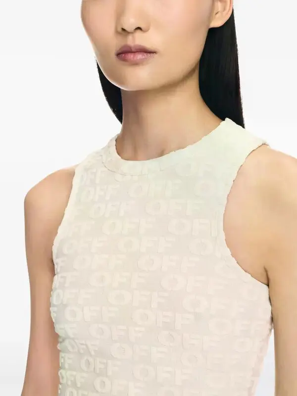 Off-White Off Terry Rowing Dress