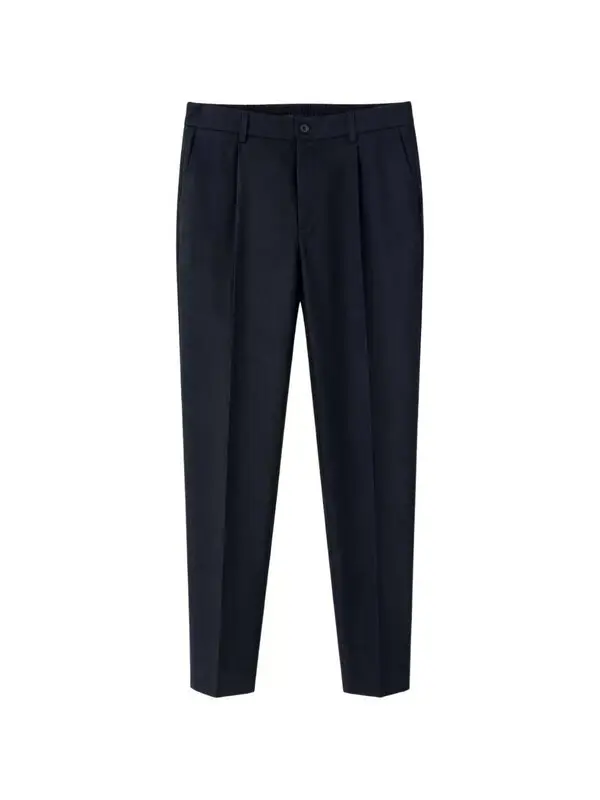 Dolce & Gabbana Pleated Elasticated-waist Trousers - Blue