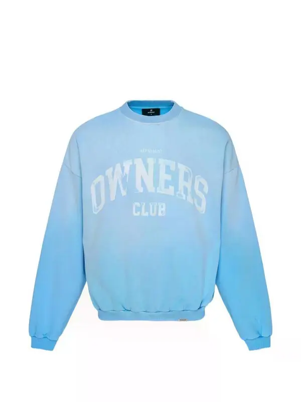 REPRESENT Owners Club Logo-print Sweatshirt - Blue
