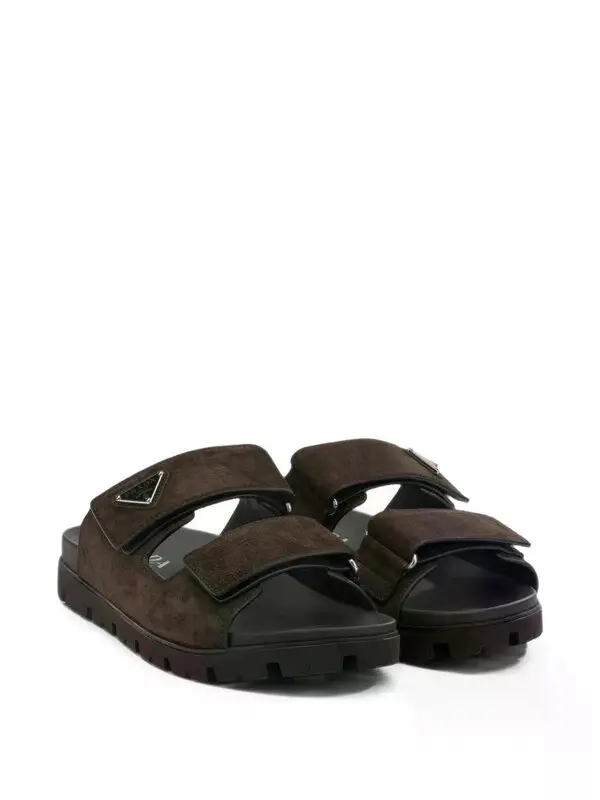 Prada Suede Band Sandals