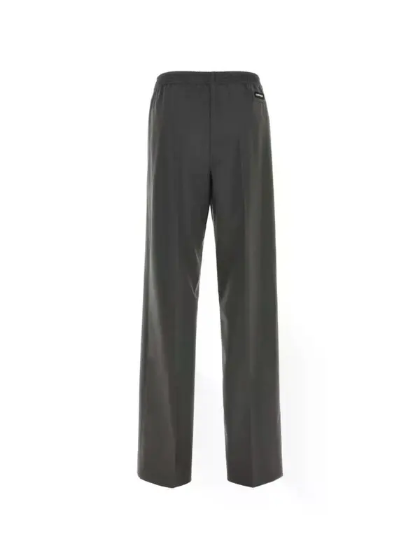 Miu Miu Stretch-wool Pants - Grey