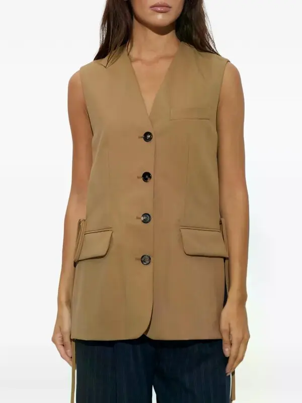 Marni V-neck Button-fastening Vest