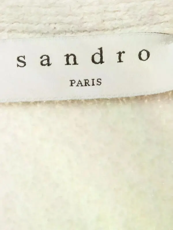 Sandro Luce Textured-knit Cardigan
