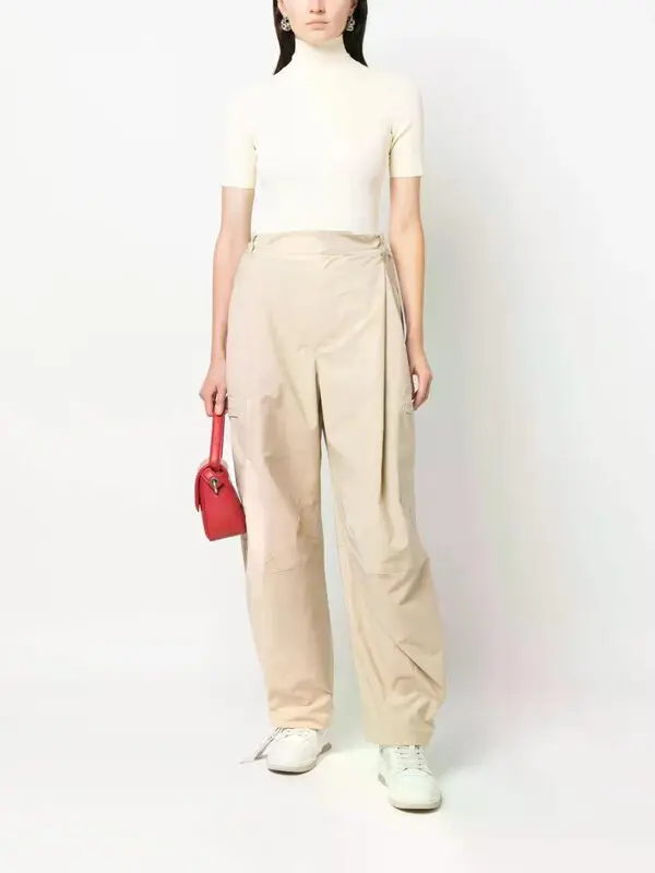 Off-White Logo-debossed Rib-knit Top