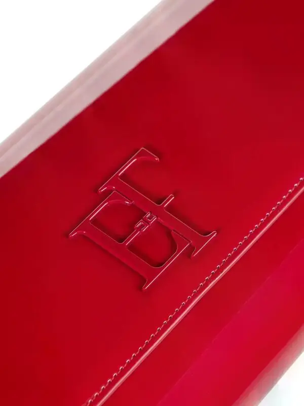 Elisabetta Franchi Patent-leather Clutch Bag