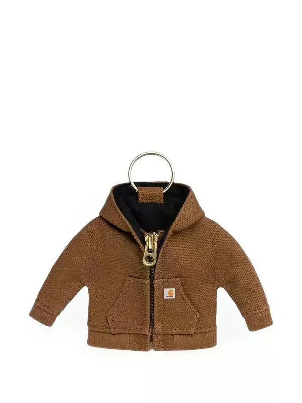 Carhartt Work In Progress Mini Active Jacket Keyring - Brown