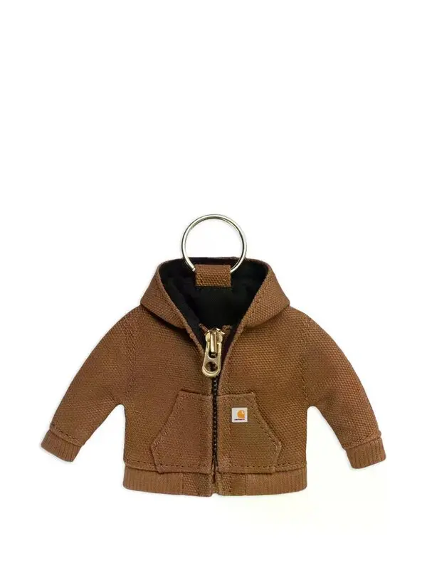 Carhartt Work In Progress Mini Active Jacket Keyring - Brown