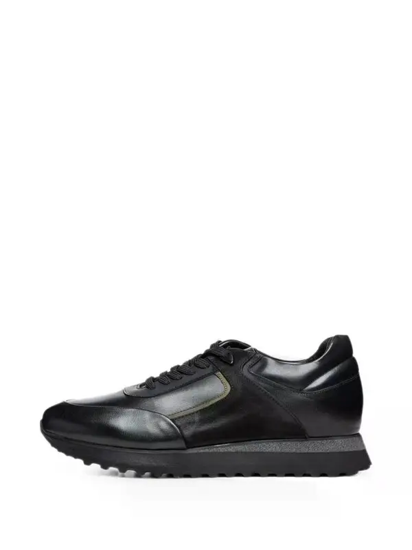 POCHE PARIS Panelled Lace-up Sneakers