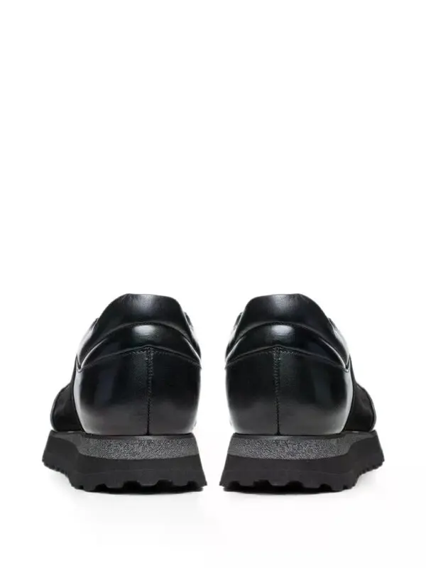 POCHE PARIS Panelled Lace-up Sneakers