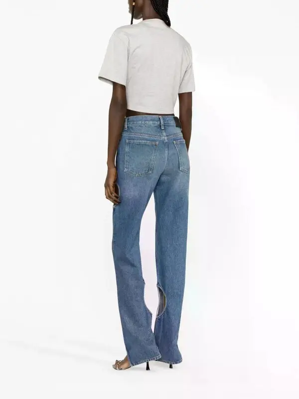 Off-White Meteor Hole-detail Jeans