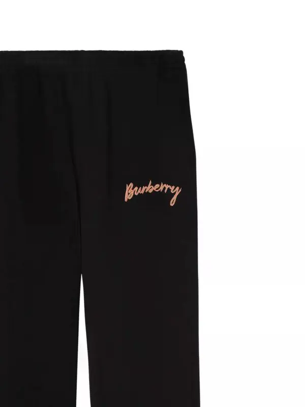 Burberry Logo Cotton Track Pants