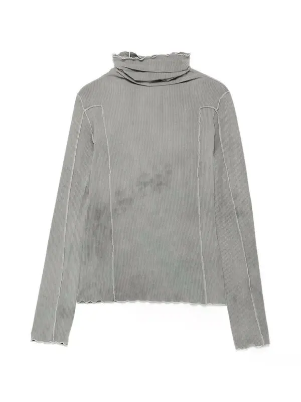 BASERANGE Ribbed Exposed-seam Top