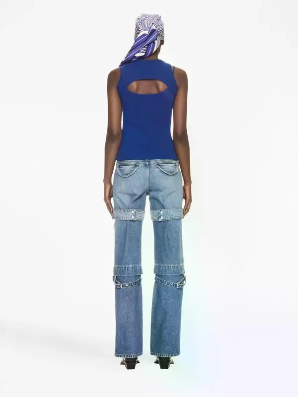 Off-White Logo-print Sleeveless Top