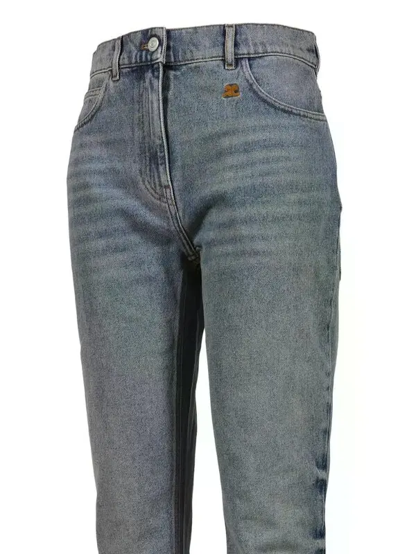 COURREGES Round Helm Jeans