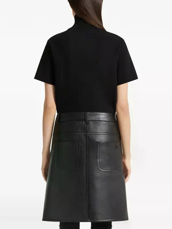 COURREGES Milano Ribbed Knit Top