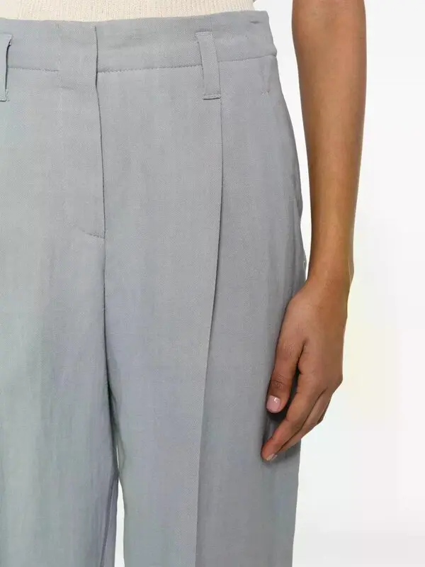 Brunello Cucinelli Pleated Straight-leg Trousers