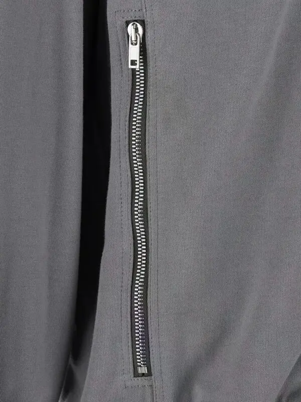 Rick Owens Zip-up High-neck Sweatshirt