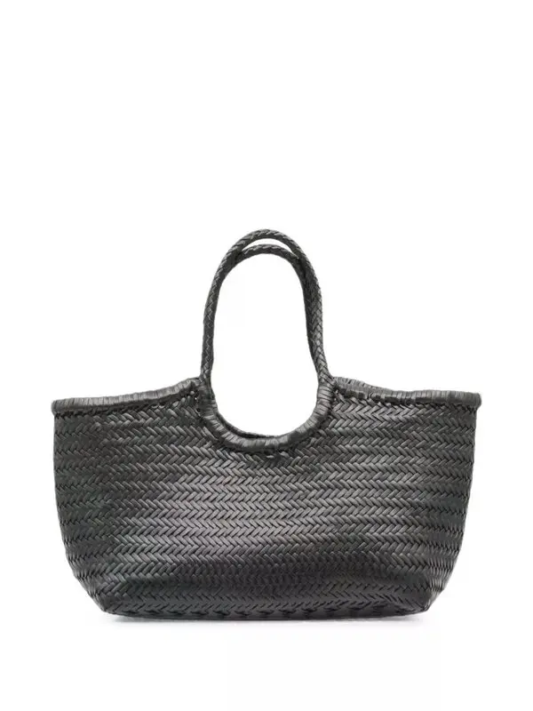 Dragon Diffusion Big Nantucket Woven Leather Tote Bag