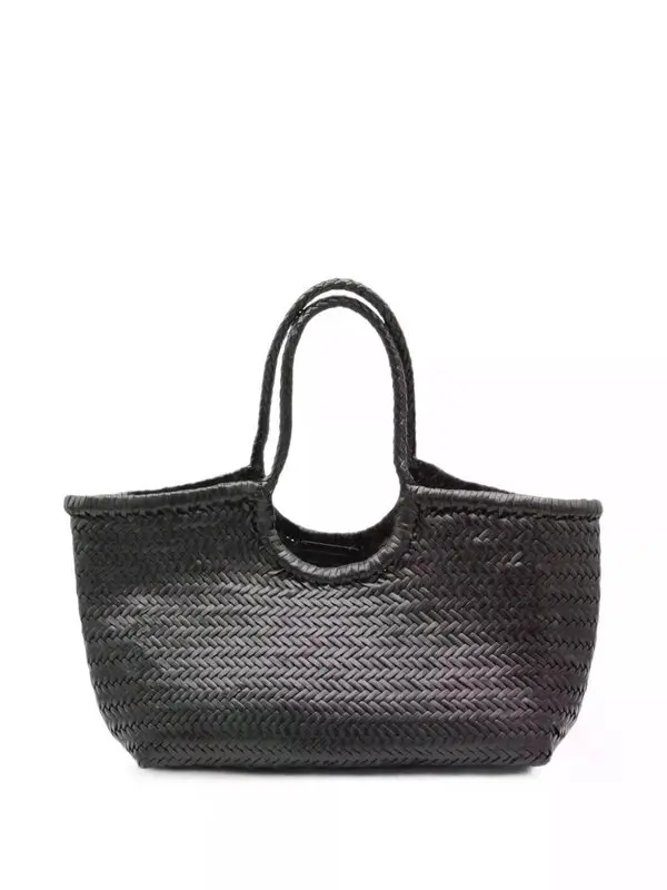 Dragon Diffusion Big Nantucket Woven Leather Tote Bag