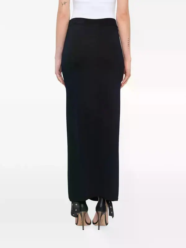 Neil Barrett Side-slit Maxi Skirt