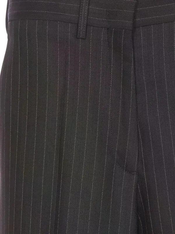 Miu Miu Pinstripe Tailored Trousers