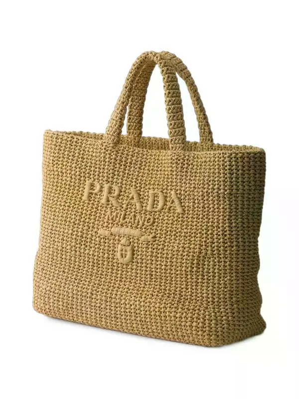 Prada Crochet Toe Bag