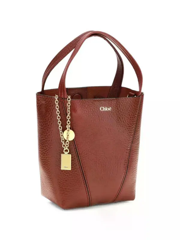 Chloé Small Spin Leather Shoulder Bag