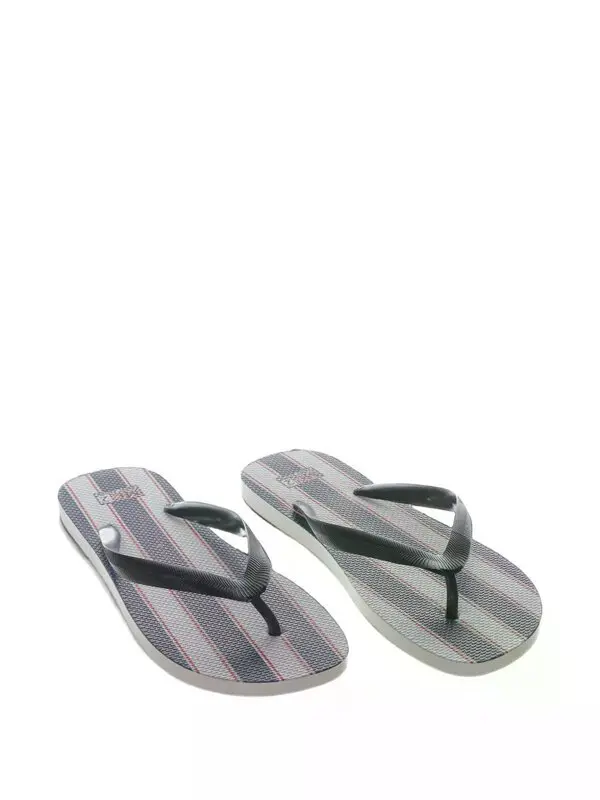 MC2 SAINT BARTH Tommy Striped Flip-flops