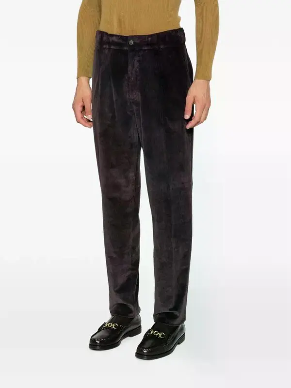 Eleventy Corduroy Trousers - Brown