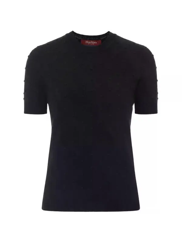 Max Mara Mstrollio Bobble-knit Sweater - Black