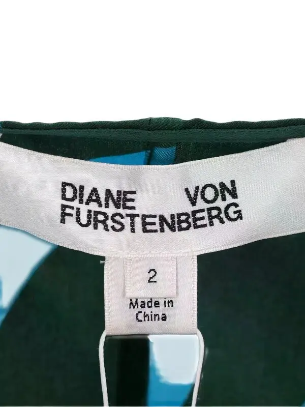 Diane Von Furstenberg Silk Wrap Mini Dress