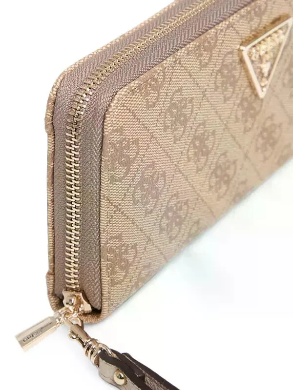 Guess Laurel 4g Monogram-print Logo-plaque Wallet