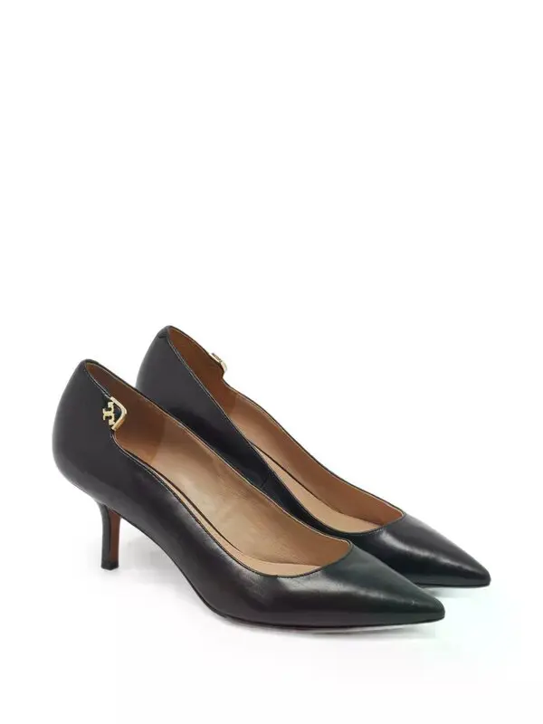 Tory Burch Janey Pointed-toe Pumps - Black