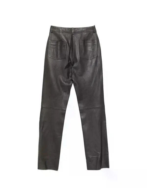 ALYSI Leather Trousers