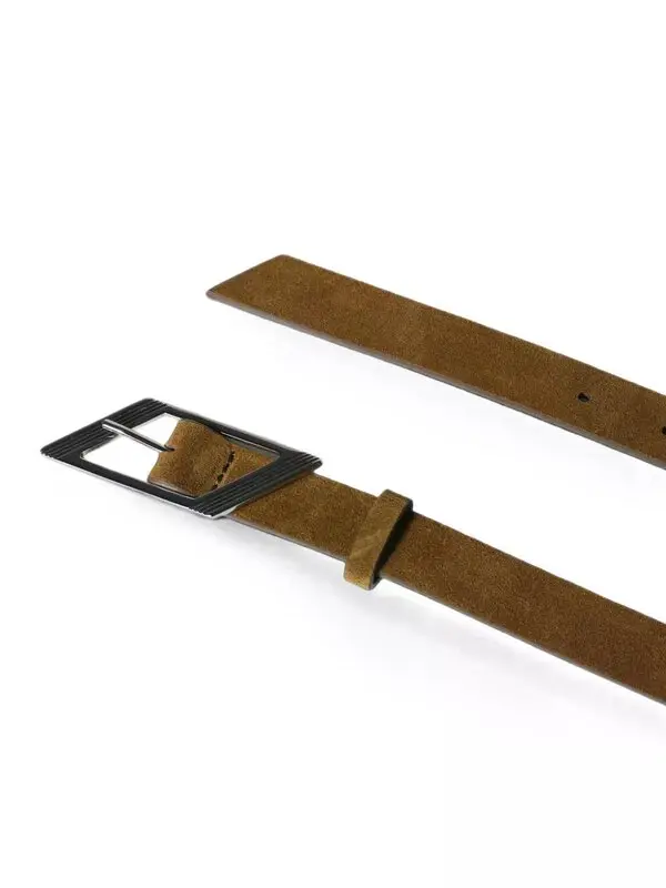Attico Suede Skinny Belt