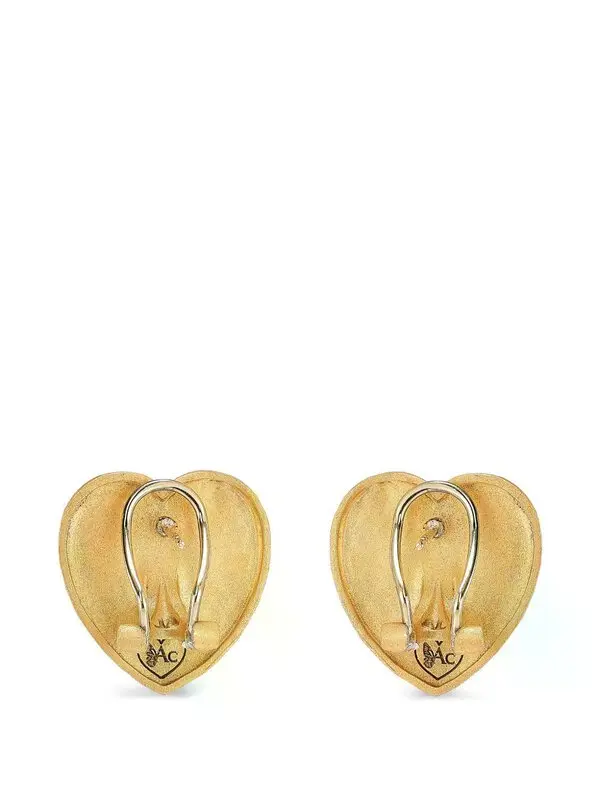 ANABELA CHAN Blueberry Heart Stud Earrings