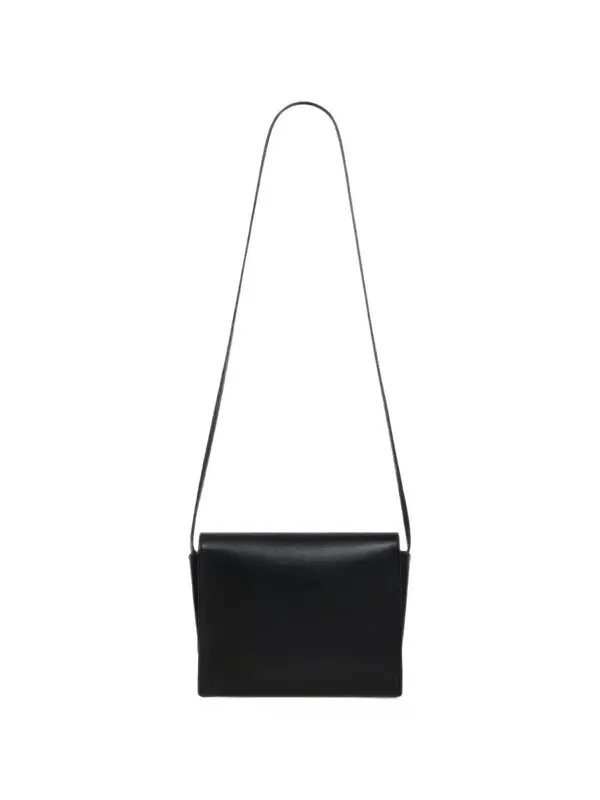 Sandro Small Leather Bag With Logo