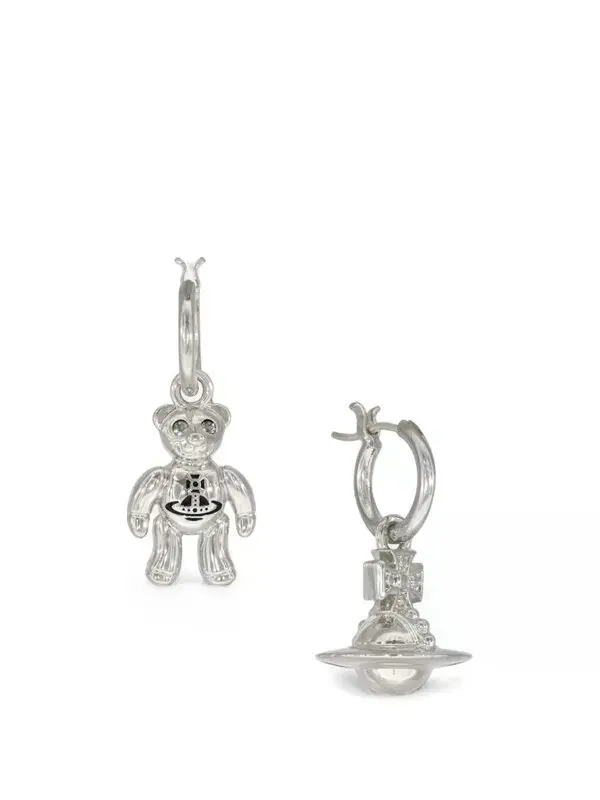 VIVIENNE WESTWOOD Ruby Small Hoop Earrings