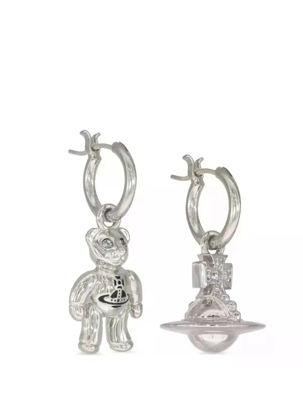 VIVIENNE WESTWOOD Ruby Small Hoop Earrings