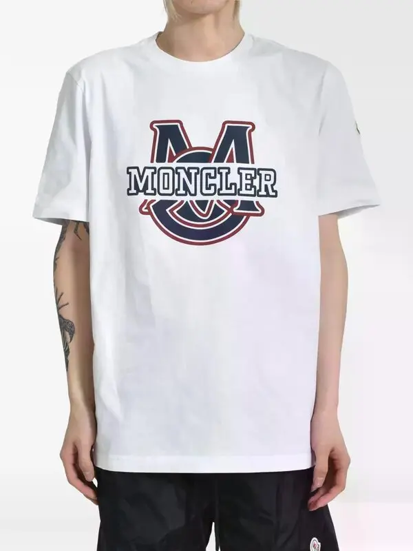 Moncler Logo-print Cotton T-shirt