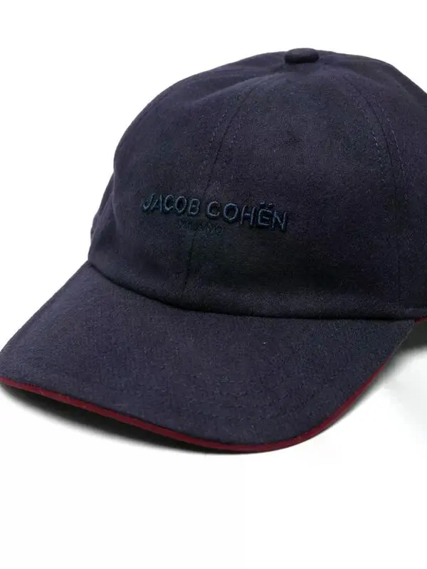 Jacob Cohen Baseball Cap With Embroidered Logo