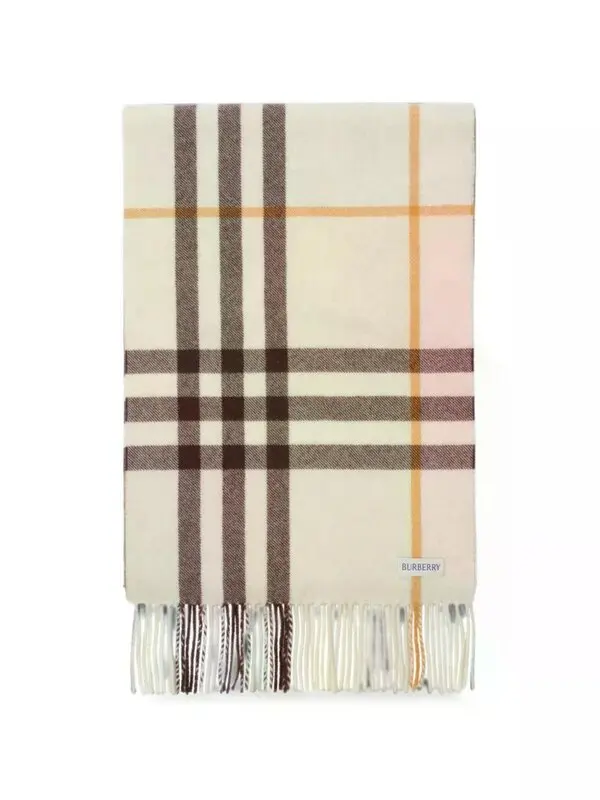 Burberry Gradient Check Cashmere Scarf
