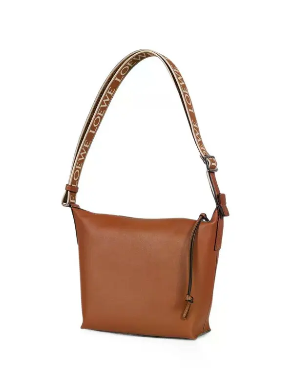 Loewe Small Cubi Logo-strap Crossbody Bag