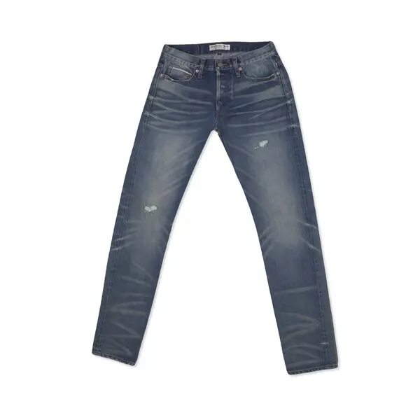 BRADFORD ROW Attis Selvage Denim Jean Indigo Wash - Blue