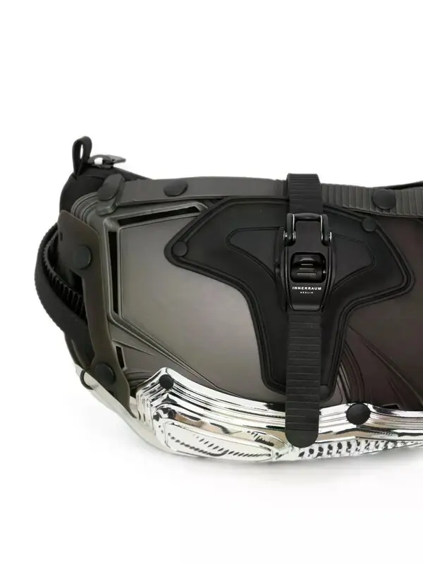 INNERRAUM Sculptural-shell Carabiner Belt Bag