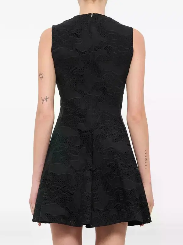 Neil Barrett A-line Sleeveless Mini Dress